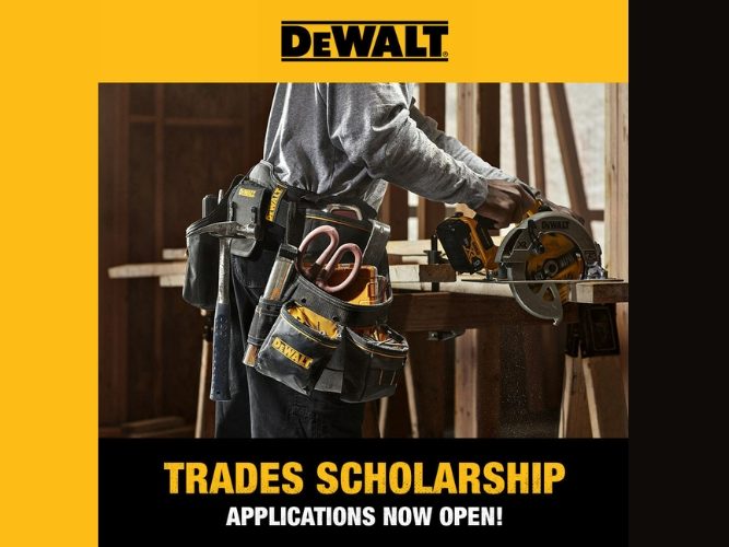 DEWALT Trades Scholarship Application Now Open | phcppros